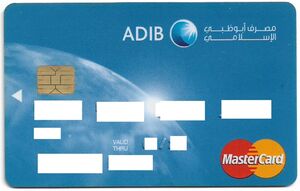Bank Card: ADIB Mastercard (ADIB, EgyptCol:EG-MC-0034.01