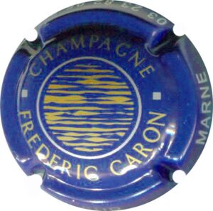Bottle Cap: Frédéric Caron (Champagne Frédéric Caron, FranceCol:CH-FR-00730