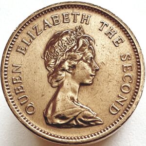 Coin: ½ New Penny (Jersey(1968~1997 - 2nd portrait of Elizabeth II ...