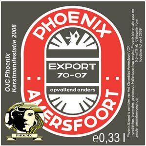 Drink Label: Phoenix Export (Het Klaverblad Amersfoort V.O.F ...