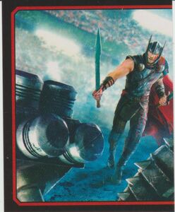 Pegatina: Marvel Thor Ragnarok - Sticker no. 62 (Editora Abril, Brasil ...