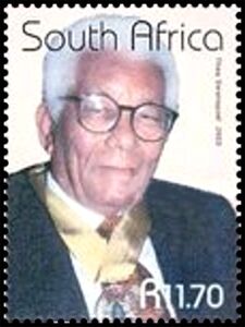 Selo: Death of Walter Max Ulyate Sisulu (1912-2003) (África do Sul ...