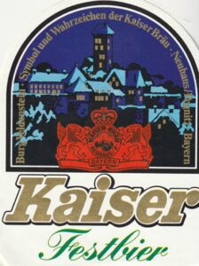 Drink Label: Kaiser Festbier (Kaiser Bräu GmbH & Co. KG, Germany ...