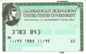 Bank Card: American Express United States Government (American Express ...