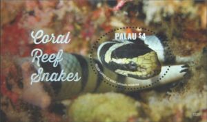 Stamp: Laticauda colubrina (Palau(Snakes) Mi:PW BL342,Yt:PW BF323