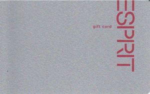 Geschenkkarte: Silver Card (Esprit, Österreich(Esprit) Col:AT-Esprit-010