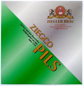 Drink Label: Ziegler Bräu Pils (Schloßbrauerei Au/Hallertau, Germany ...