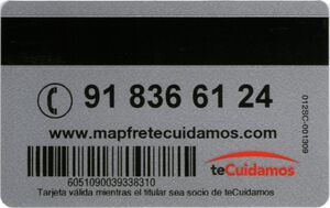 Functional Card: Mapfre - Te cuidamos (Insurance, Spain(Mapfre) Col:ES ...