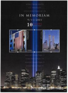Stamp: World Trade Center, New York (Tanzania(10th Anniversary of the ...