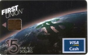 Bank Card: First Union (First Union Bank, United States of America) Col ...