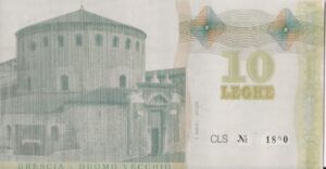 Banknote: 10 Fantasy Leghe (Fantasy Issues(Italy) Col:FANT-ITA-PADAN-10 💴