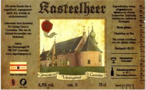 Drink Label: Kasteelheer (De Gulzige Gans, NetherlandsCol:NL-BEER-015654