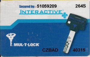 Functional Card: Mul-T-Lock (Security Companies, United Kingdom of ...