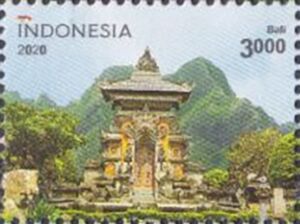 Stamp: Traditional House of Bali (Indonesia(Traditional Architecture of ...