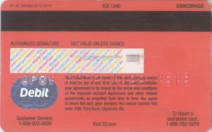 Bank Card: Fifth Third Bank MasterCard Debit B (Fifth Third Bank ...