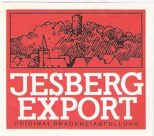 Drink Label: Jesberg Export (Mainzer Aktien-Bierbrauerei, Germany ...