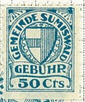 Stamp: Sumiswald (Switzerland: Revenue Stamps(Revenue - Sumiswald) Col ...