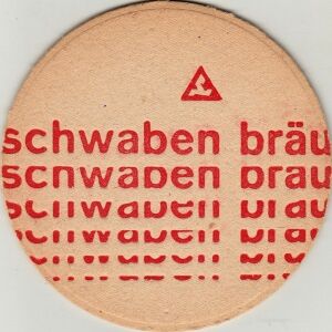 Sous-bock de bière: Schwaben Bräu (Bier-Brauerei Robert Leicht ...