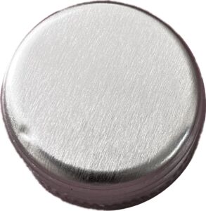 Bottle Cap: Generic Silver cap (Generic Caps, ManufacturersCol:WI-MF-00003