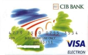 Bank Card: CIB Bank (CIB Bank, HungaryCol:HU-VE-0001.02