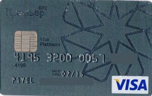 Bank Card: BCS Premier Visa Platinum (BCS Bank, RussiaCol:RU-VI-0936.02