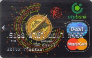 Bank Card: OTPBANK MasterCard Debit (Otp Bank, UkraineCol:UA-MC-0019.09