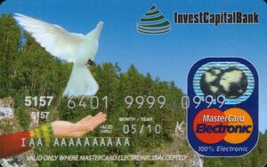 Bank Card: Pigeon (InvestCapitalBank, RussiaCol:RU-MC-1535.01