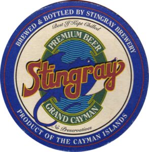 Beer Coaster: Stingray (Stingray Brewery, Cayman IslandsCol:KY-000001