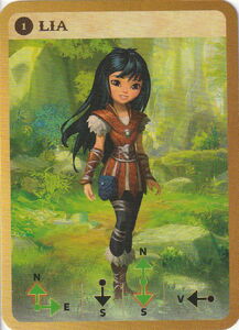 Game Card: Lia (Animaterra(Lumea Basmelor-Kaufland) Col:RO-Kauf-ALB-001