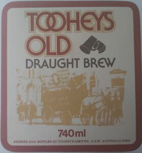 Drink Label: Tooheys Old (Tooheys, AustraliaCol:AU-BEER-000091