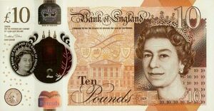 Banknote: 10 Pounds (United Kingdom of Great Britain & Northern Ireland ...