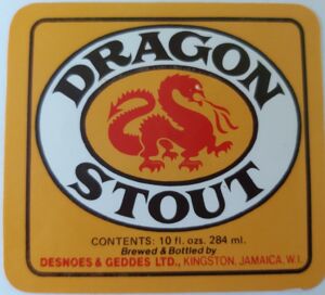 Etiqueta de bebida: Dragon Stout (Desnoes & Geddes, JamaicaCol:JM-BEER ...