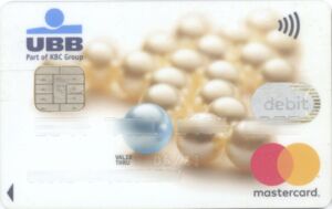 Bank Card: UBB Mastercard Debit Balls - 12/17/000 (United Bulgarian ...