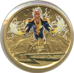 Coin: 1 Dollar (Super Powers - Weather Control) (Australia) (2014 ...