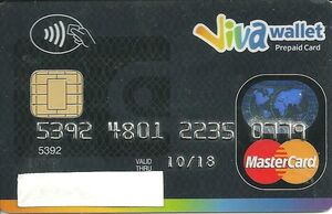 Bank Card: Viva wallet (Viva wallet, GreeceCol:GR-MC-0127.01
