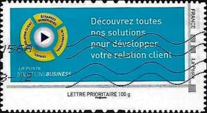 Stamp: Solution Business. Digital exchanges. La Poste (France ...