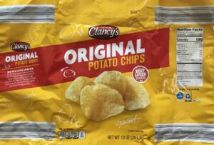 Food Label: Clancy’s Original Potato Chips (ALDI, Inc, United States of ...