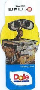 Fruit Sticker: Dole Wall-E (Unknown(Dole Disney/Pixar 2020) Col:UN-FR-00888