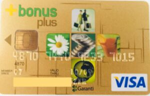 Bank Card: Garanti + Bonus Plus (Garanti Bankası, Türkiye (Turkey)Col ...