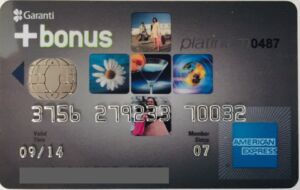 Bank Card: Garanti + bonus platinum (Garanti Bankası, Türkiye (Turkey ...