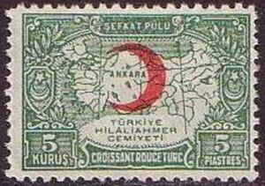 Stamp: Red Cressent 1935 (Türkiye (Turkey)Mi:TR Z30A,Yt:TR B49