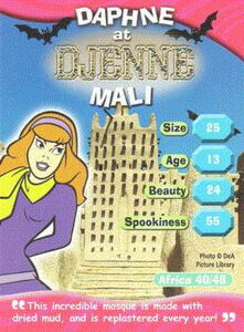 Game Card: Daphne at Djenne Mali (Scooby-Doo World of Mystery ...