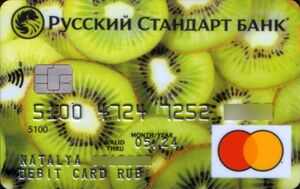 Bank Card: Kiwi (Russian Standard Bank, RussiaCol:RU-MC-2135