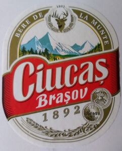 Drink Label: Ciucas Brasov (Ursus Breweries S.A., RomaniaCol:RO-BEER-001448