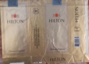 Cigarette Pack: Hilton (Reserva Especial) (ParaguayCol:PY-CT-0114