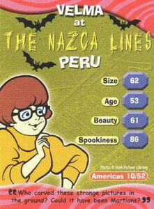 Tarjeta de juego: Velma at The Nazca Lines Peru (Scooby-Doo World of ...