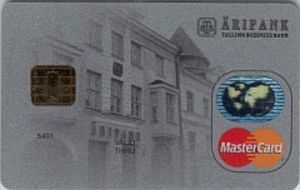 Bank Card: Regular credit card (Äripank, EstoniaCol:EE-MC-0005-1