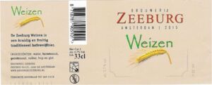 Drink Label: Zeeburg 2015 Weizen (Brouwerij Zeeburg, NetherlandsCol:NL ...