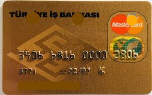 Bank Card: Turkiye İş Bankası (Türkiye İş Bankası, Türkiye (Turkey)Col ...
