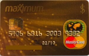 Bank Card: maXimum (Türkiye İş Bankası, Turkey) Col:TR-MC-0428